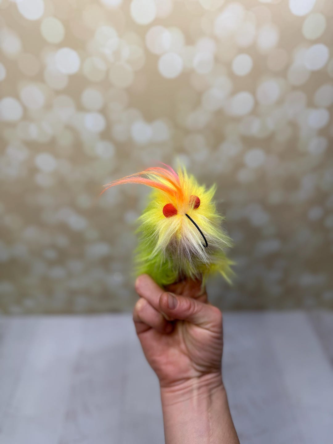 Flutter Beast - Glowbug Edition - Fluffy and Pettable - Soft 2 Finger ...