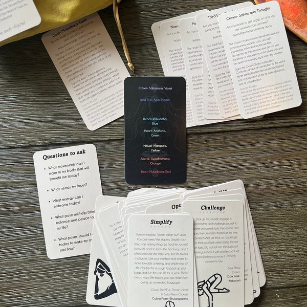 Yoga Tarot Deck - Etsy