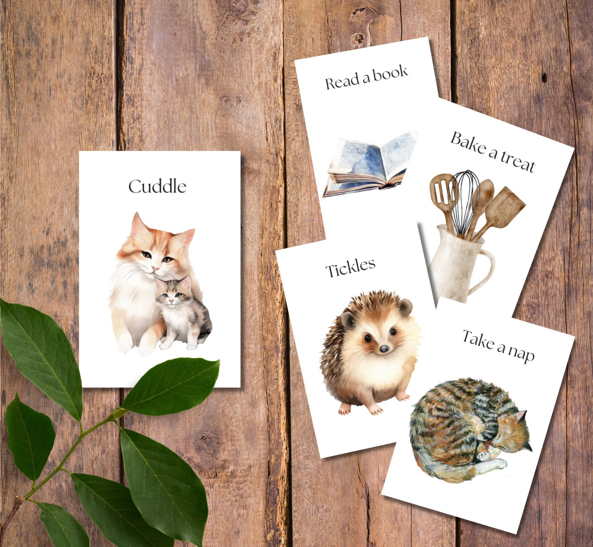 Calm Down Corner Kit, Instant Download, Printable Watercolor for Kids ...