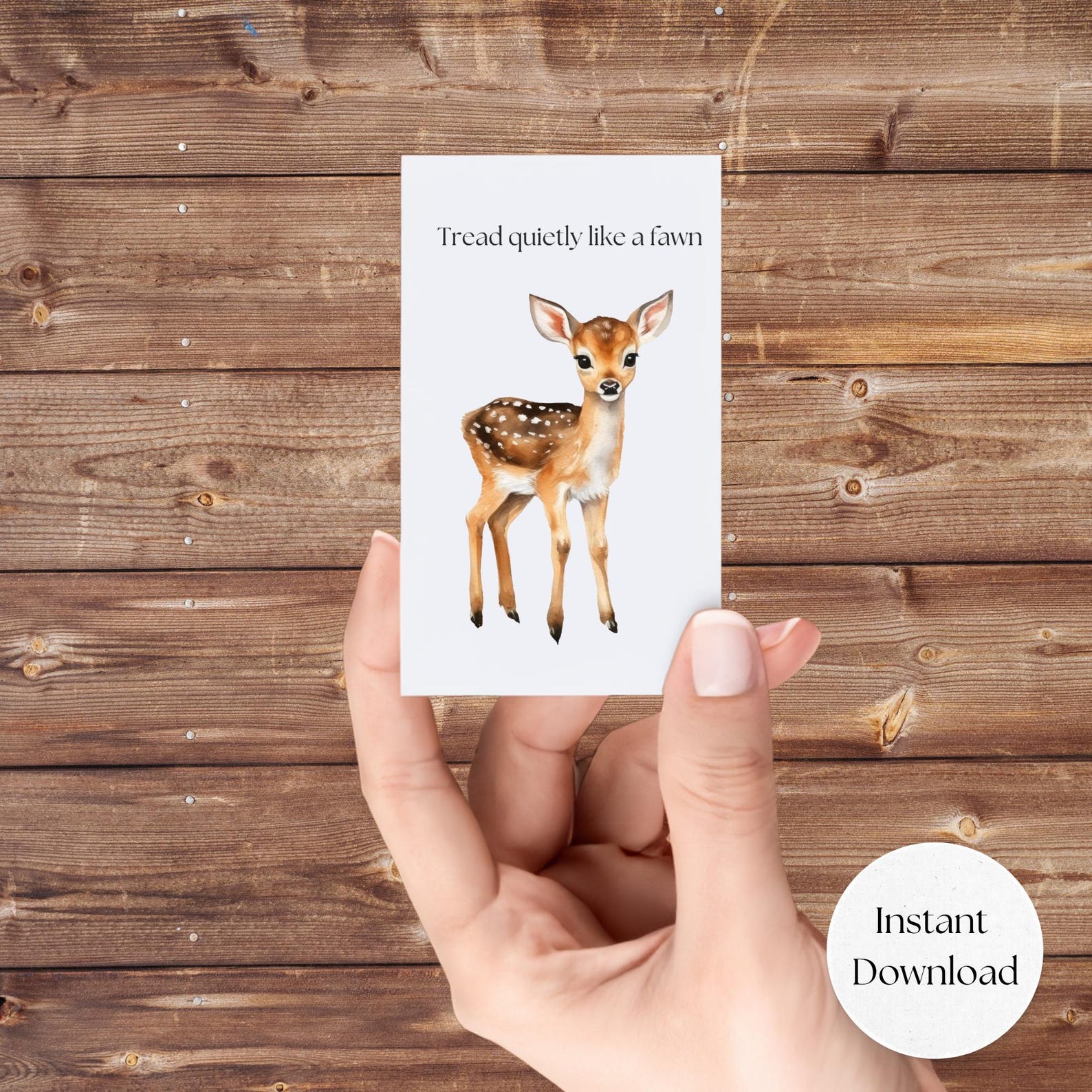 Autumn Movement Cards, Watercolor Nature Game (digital Download) - Etsy