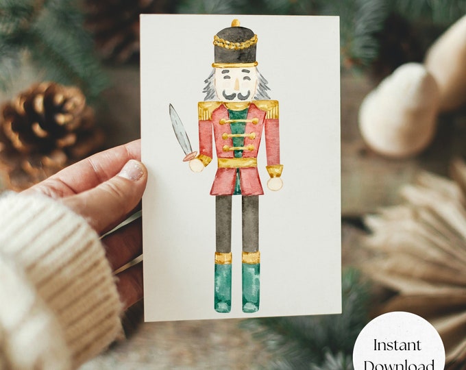 Nutcracker Ballet Printable Puppets Set - PDF Instant Download - Full ...