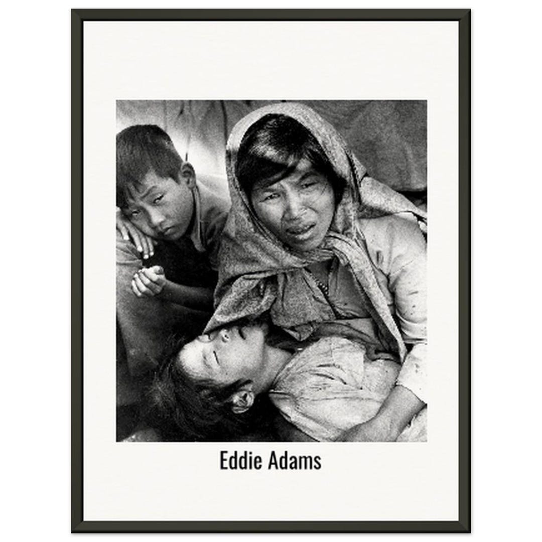 Vietnamese Refugee Poster - Framed Art Print - Heartfelt Plea for Help ...
