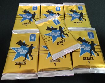 CLASSIC WRESTLING STARS Series 1 Trading Cards Sealed Pack - Etsy