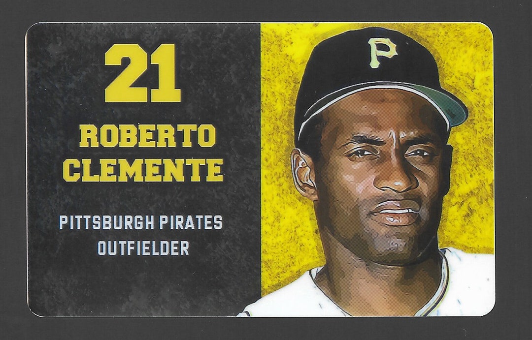 Roberto Clemente Pittsburgh Pirates PVC Novelty Sports Card - Etsy