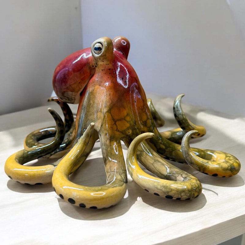 Octopus Sculpture - Etsy