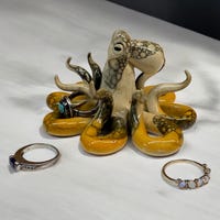 Octopus Ring - Etsy