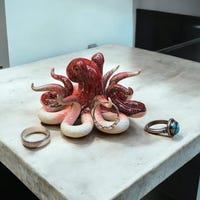 Octopus Ring - Etsy