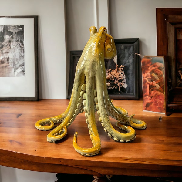 Octopus Sculpture - Etsy