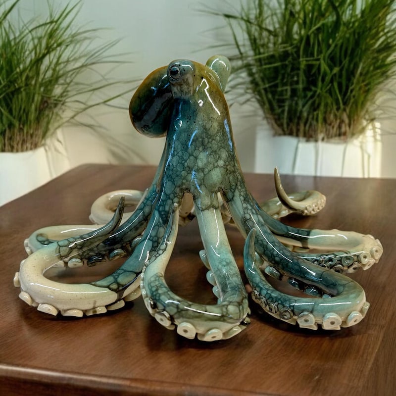 Octopus Sculpture - Etsy