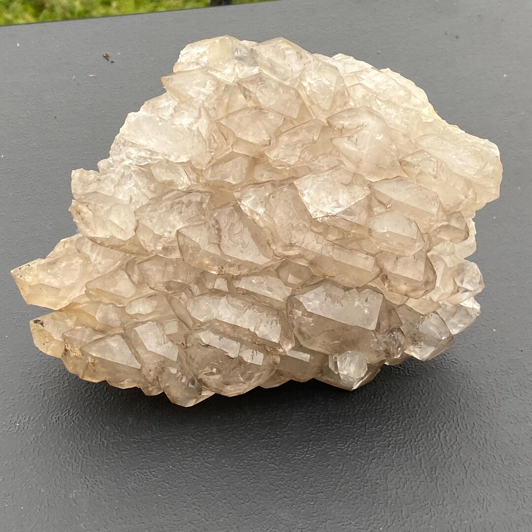 Superb Slightly Smoky Elestial Quartz Cluster Brazil 1.45 Kgs - Etsy