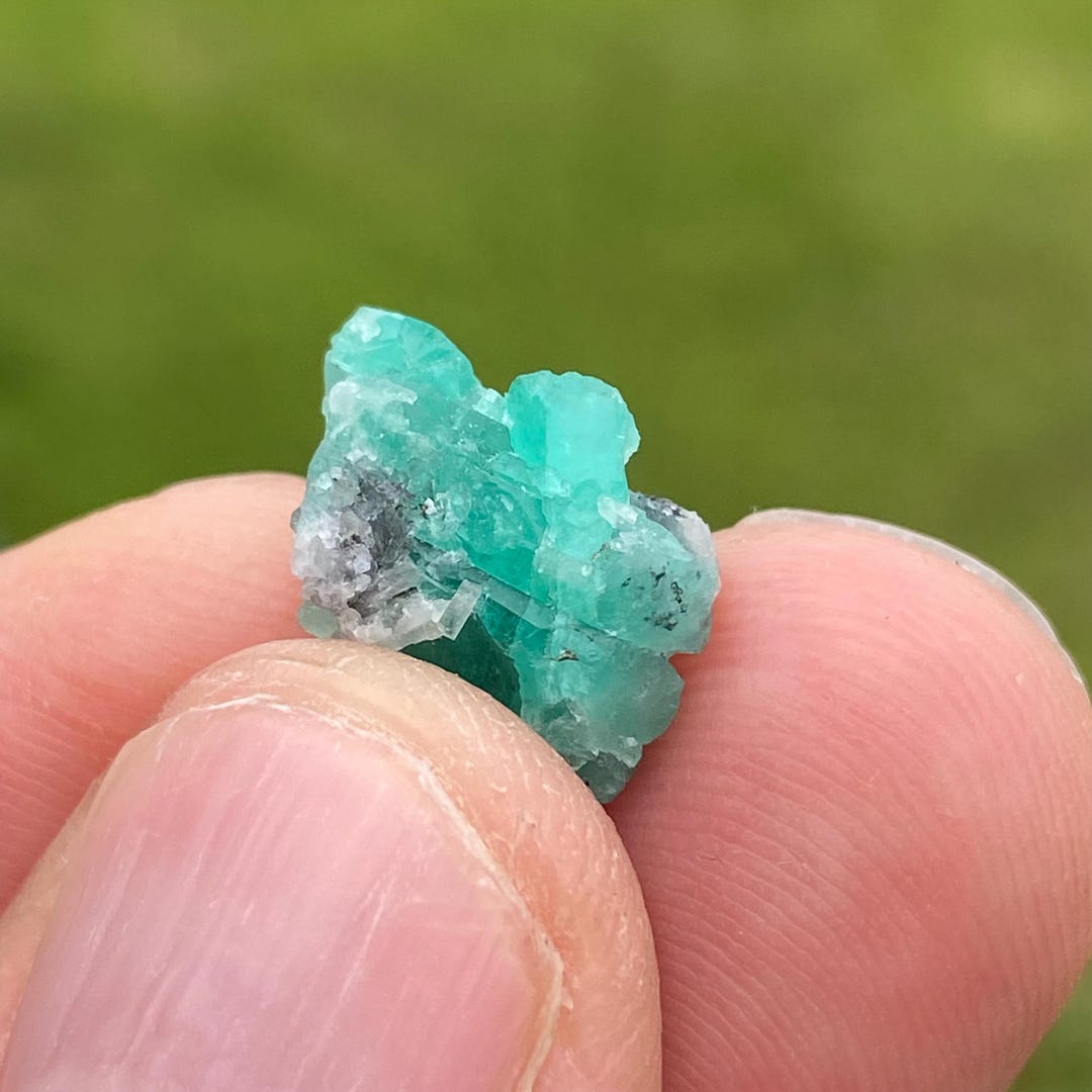 Terminated Emerald Crystal Muso Mine, Colombia 7.30 Carats Approx - Etsy