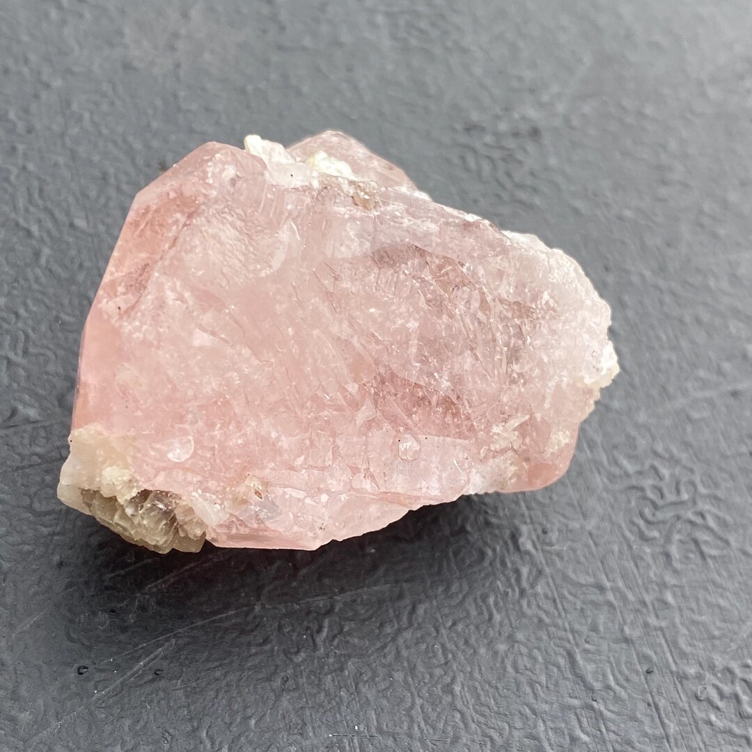 Morganite Specimen With Mica Inclusions Approx 26.50 Grams - Etsy