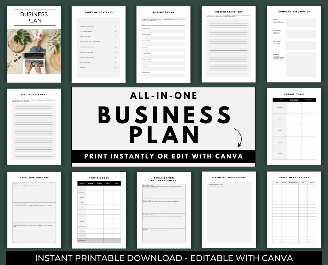 Business Launchpad: A Comprehensive Business Plan Template for Small ...