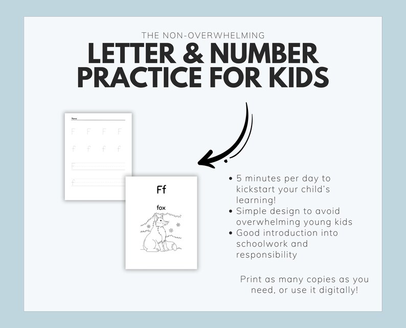 Letter Tracing PDF: Numbers & Coloring Pages for Creative Learning and ...