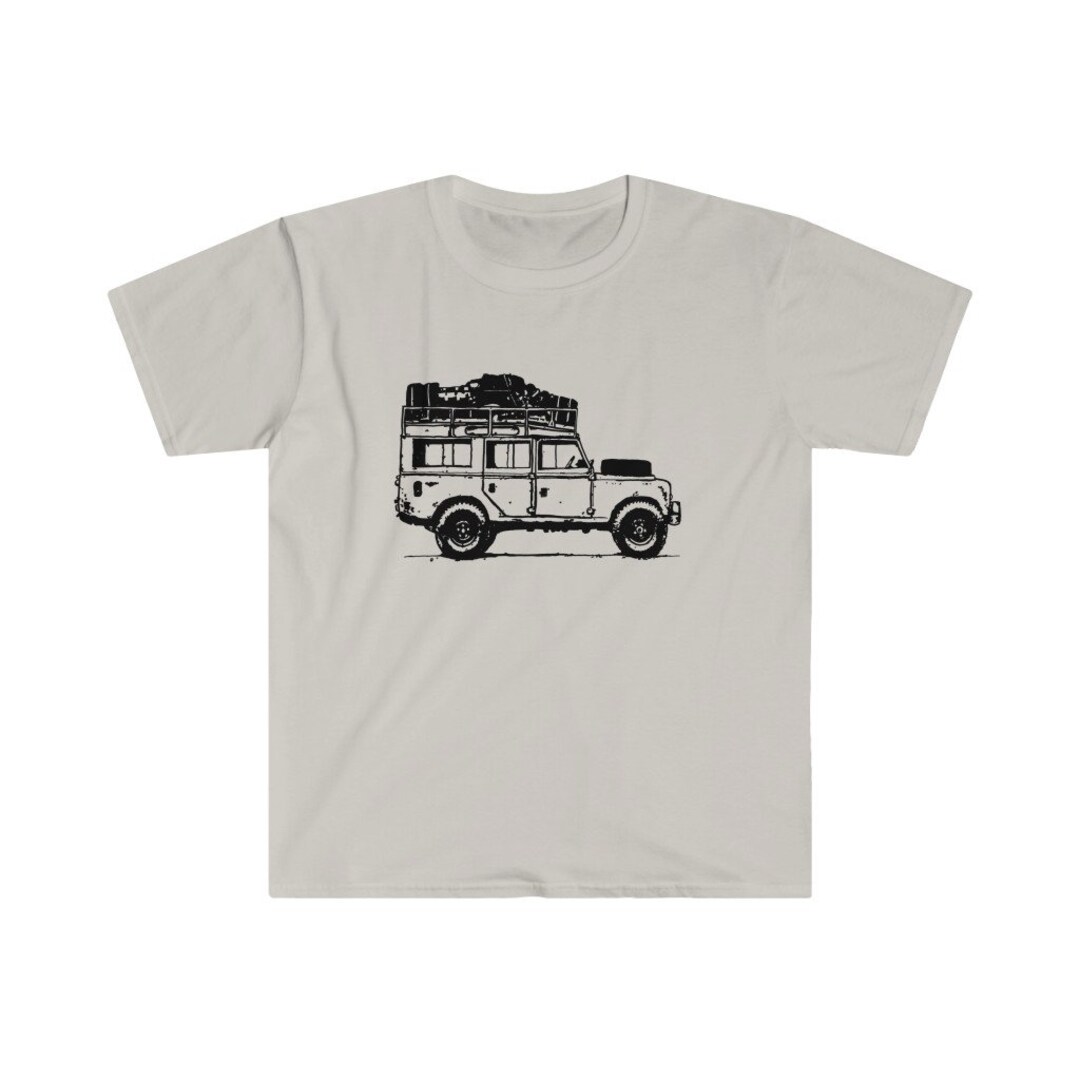 Ink Land Rover Defender - Unisex Softstyle T-shirt - Etsy