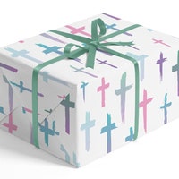 Jesus Wrapping Paper Nativity Wrapping Paper Roll, Modern Nativity Gift ...