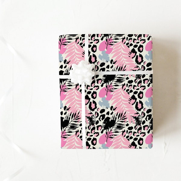 Leopard Print Wrapping Paper - Etsy