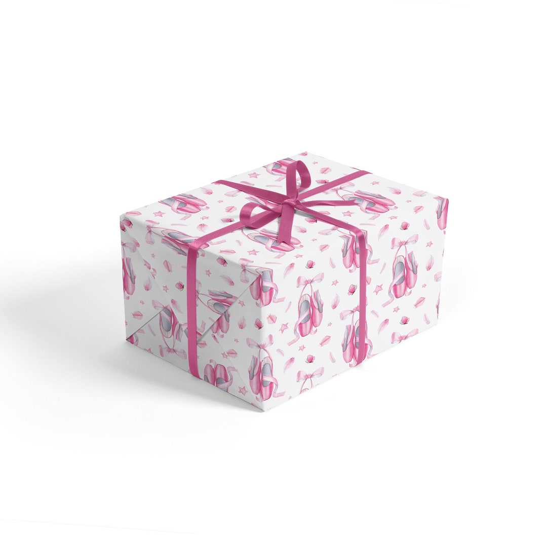 Ballet Wrapping Paper - Dancing Wrapping Paper, Ballet Gifts for Girls ...