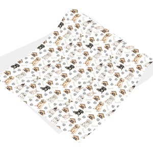 Dog Wrapping Paper - Puppy Wrapping Paper, Dog Birthday Wrapping Paper ...