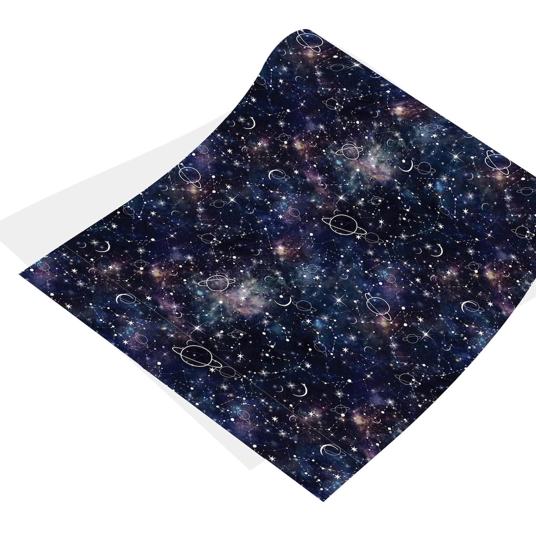 Galaxy Wrapping Paper - Celestial Wrapping Paper, Outer Space Gift Wrap ...