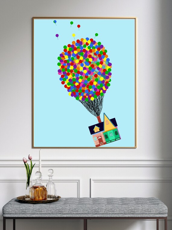 Disney up Poster Decor Printable Wall Art Home Wall Art - Etsy