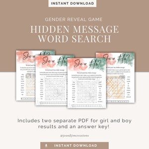 Guess the Gender Reveal Ideas Gender Reveal Party He or She Fun ...