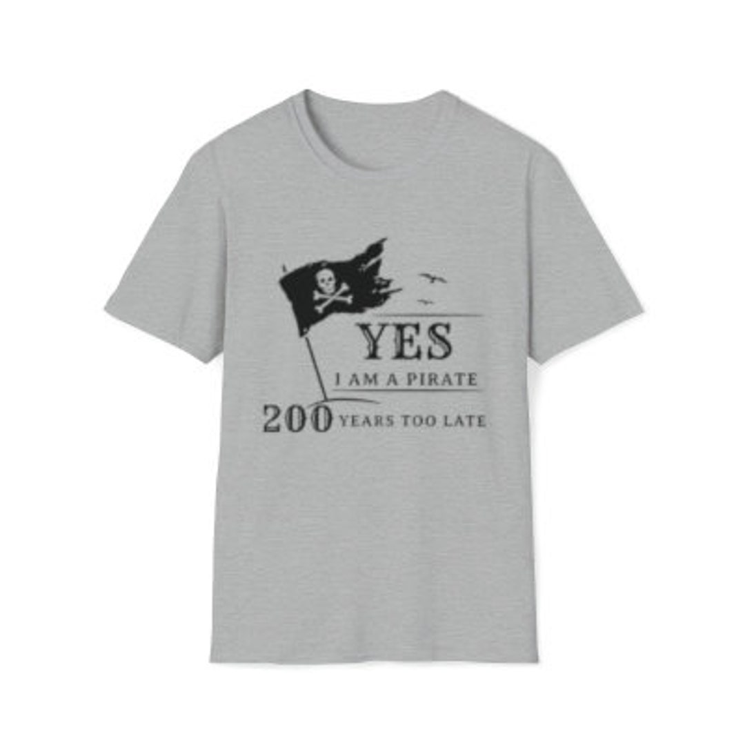 YES I Am a Pirate - JIMMY RIP - Black Flag - Etsy