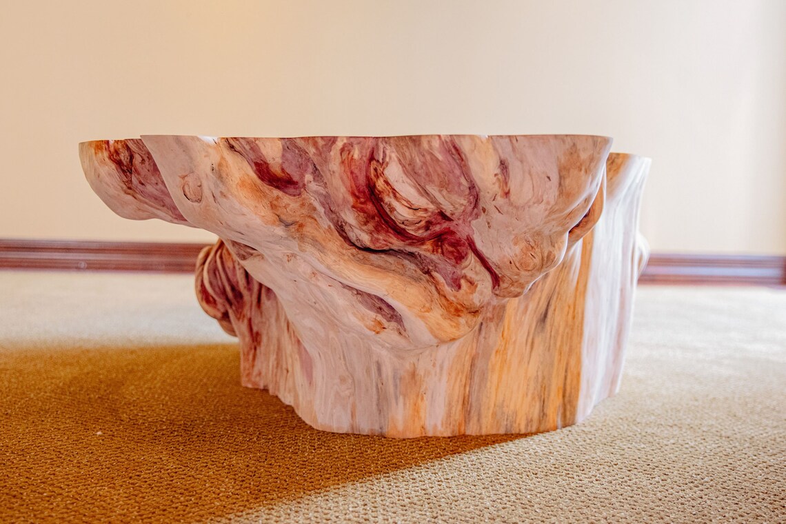 Eastern Red Cedar Burl Coffee Table - Etsy
