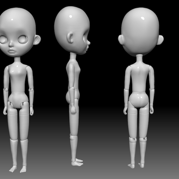 3d Printed Bjd - Etsy