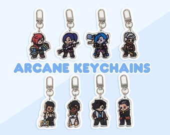 Arcane Keychains - Etsy UK