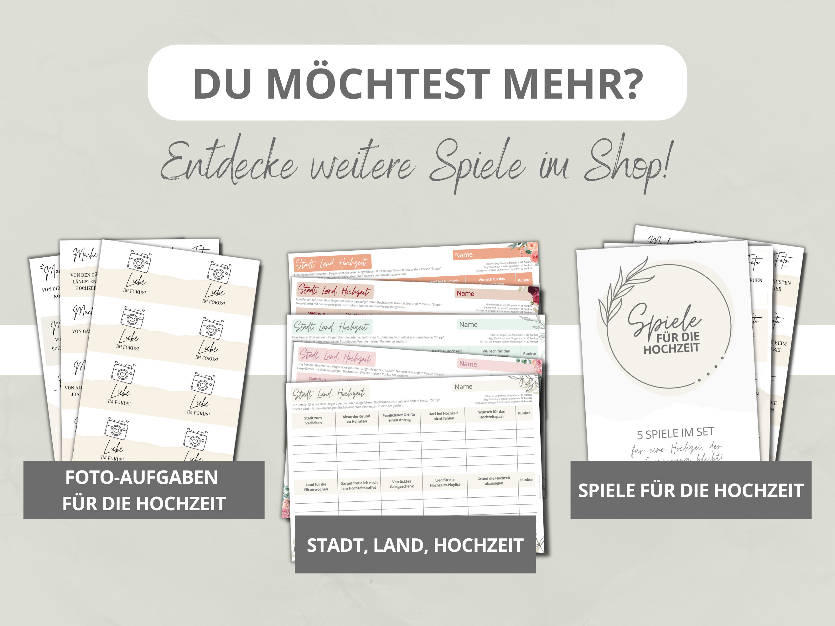 10 JGA Games Set as a High-quality Print to Your Home JGA Tasks Bingo ...