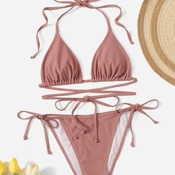 String Bikini - Etsy