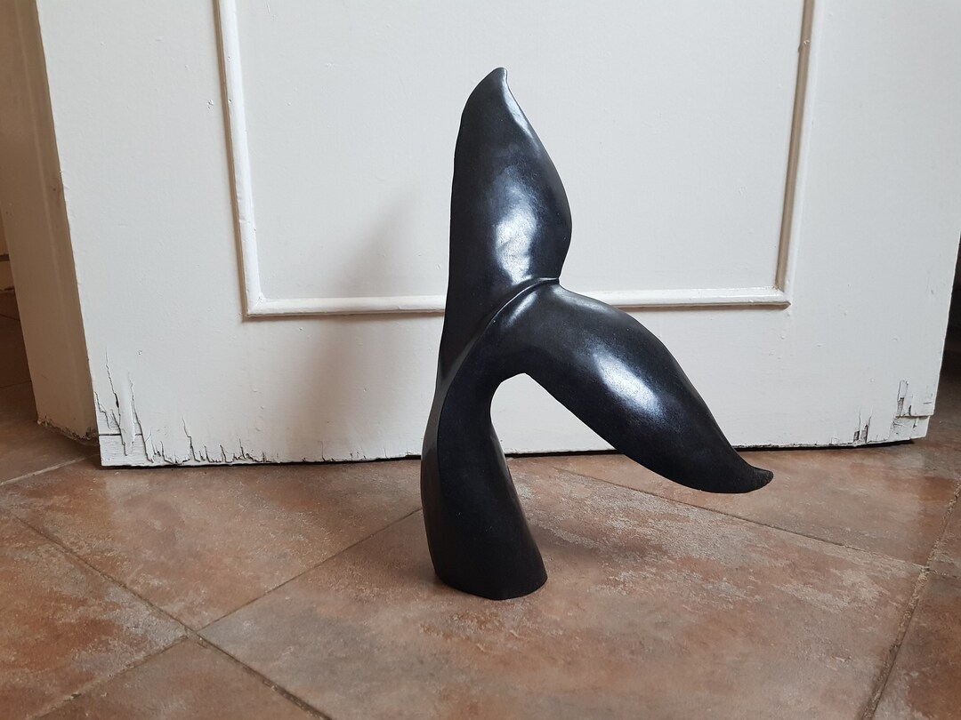 Whale Tail Abstract Sculpture, Shona Sculpture, Springstone, Zimbabwe ...