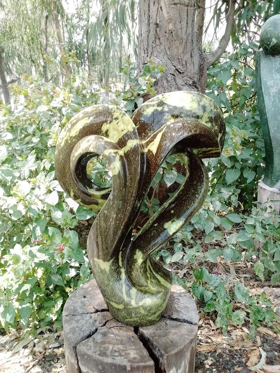 Abstract Sculpture, Shona Sculpture, Stone Sculpture, Handcarved, Decor ...