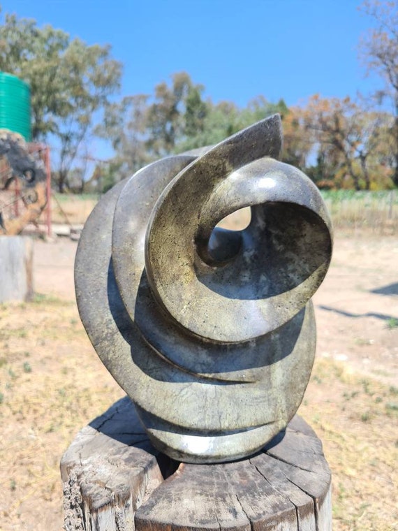Abstract Sculpture Shona Sculpture Serpentine Sculpture - Etsy