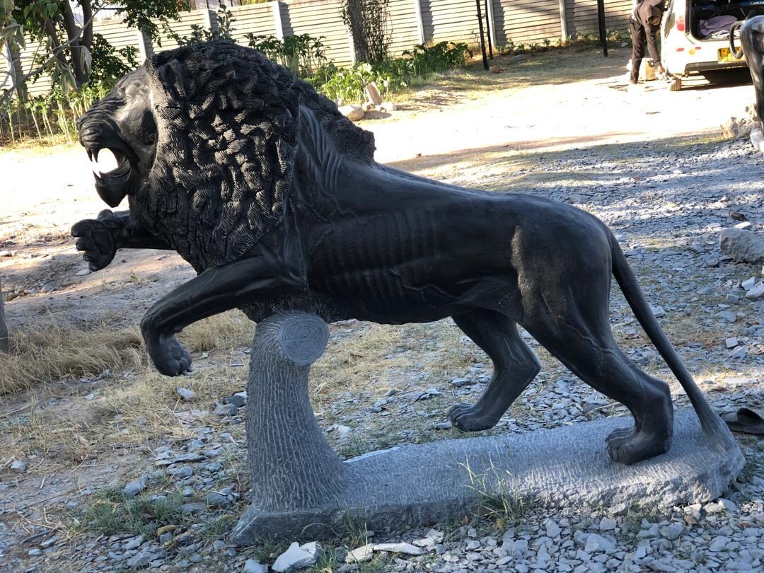 Lion Sculpture, 160 X 240cm Shona Sculpture, Stone Sculpture ...