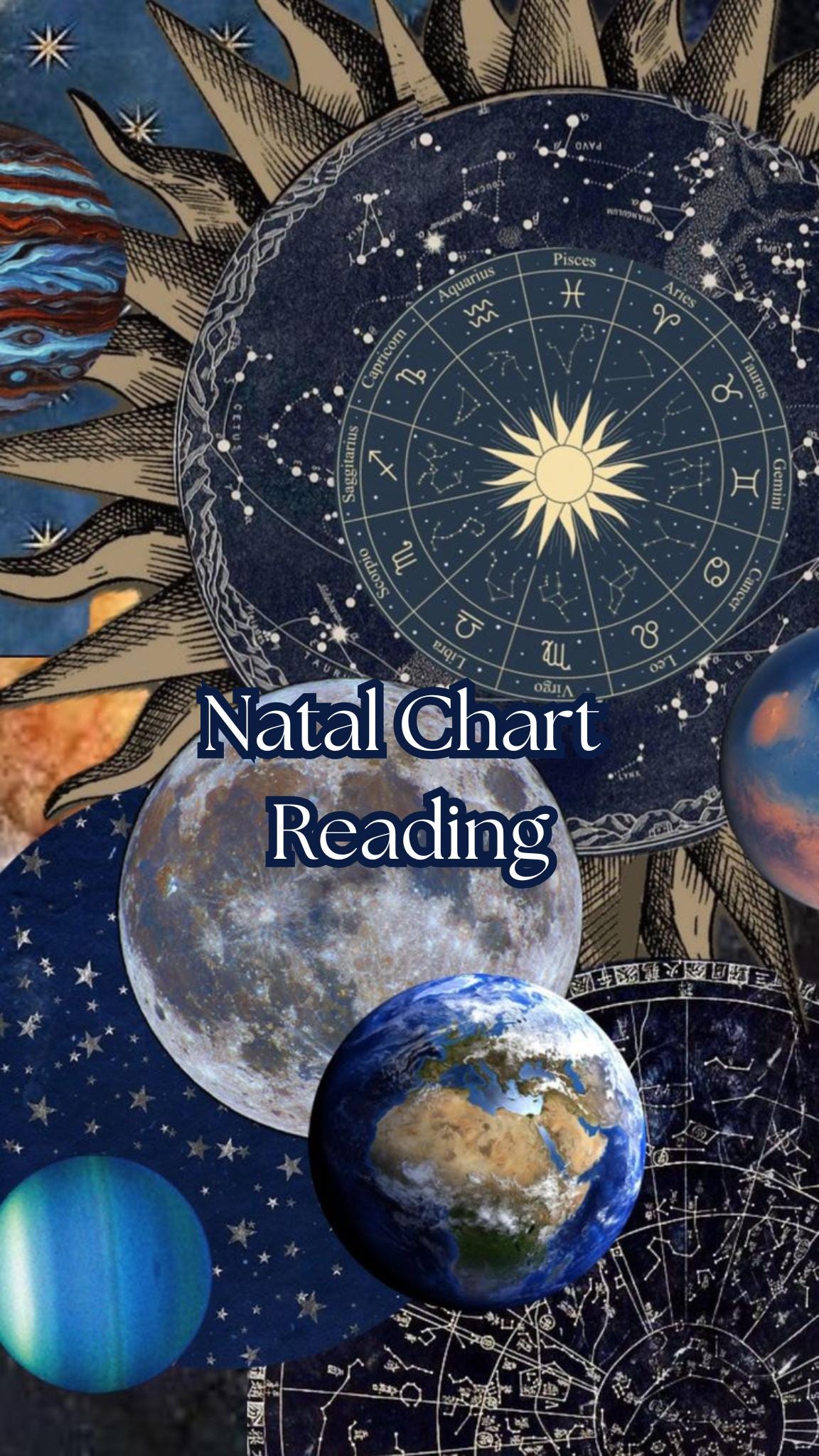 Natal Chart Reading - Etsy