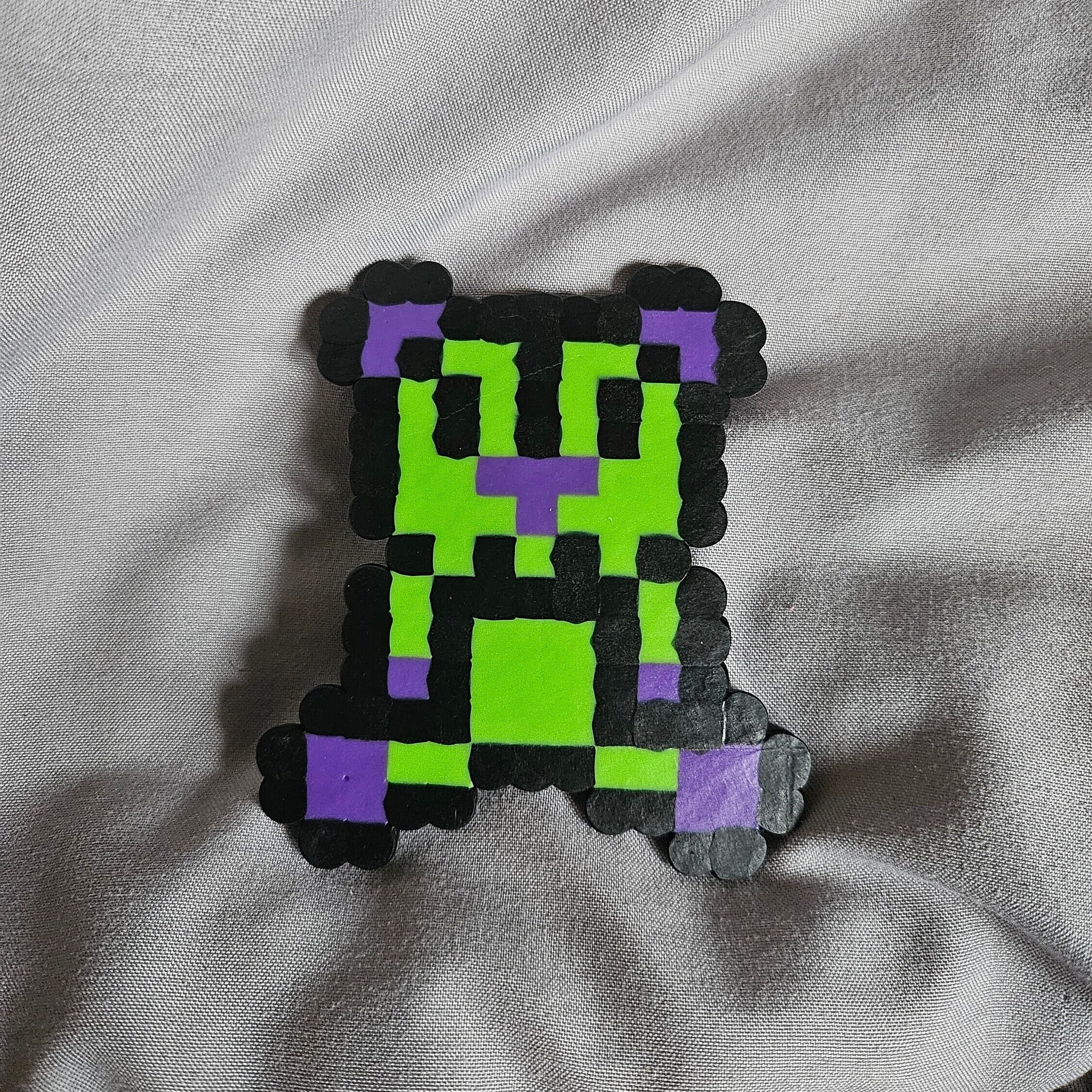 Bear Perler Pin - Etsy