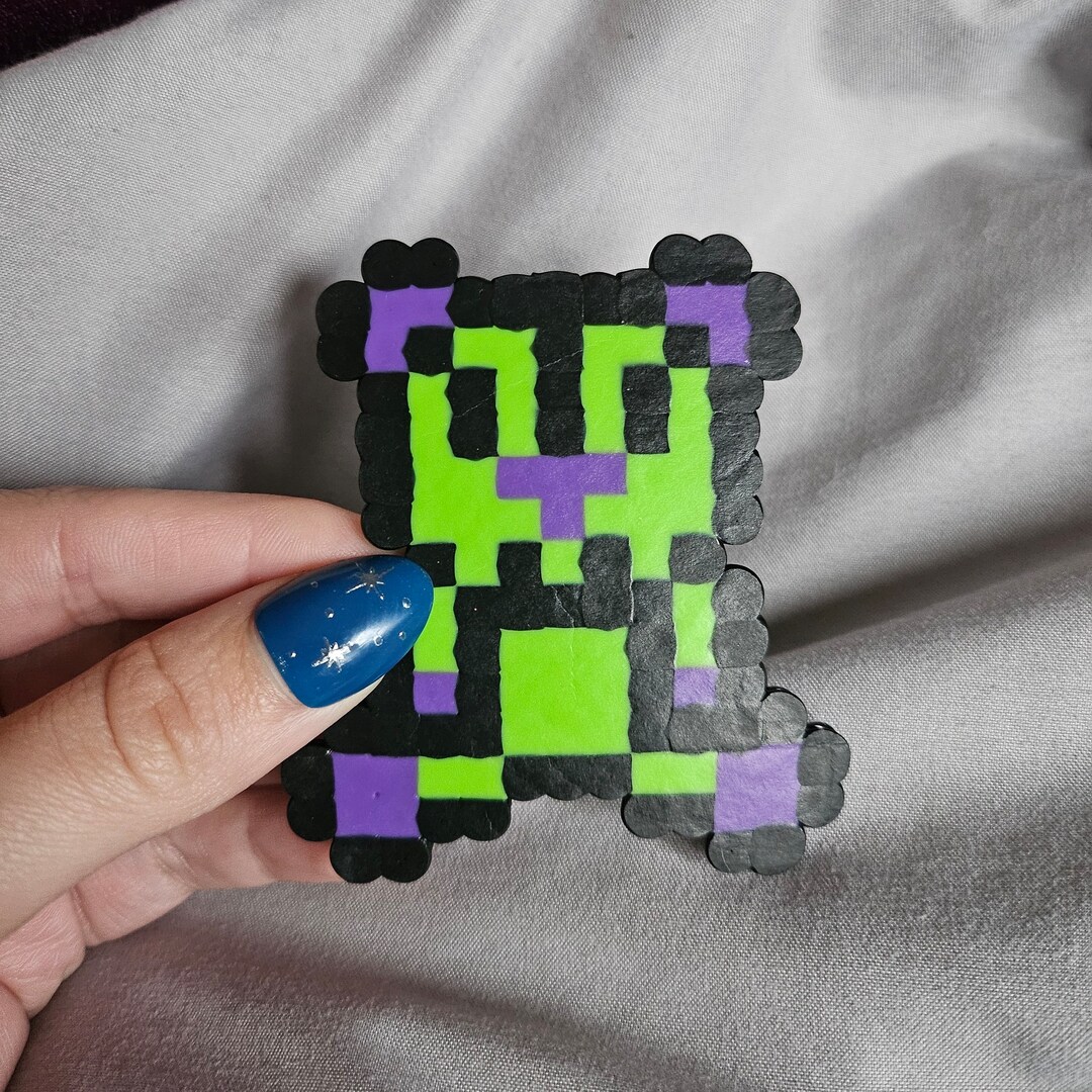Bear Perler Pin - Etsy