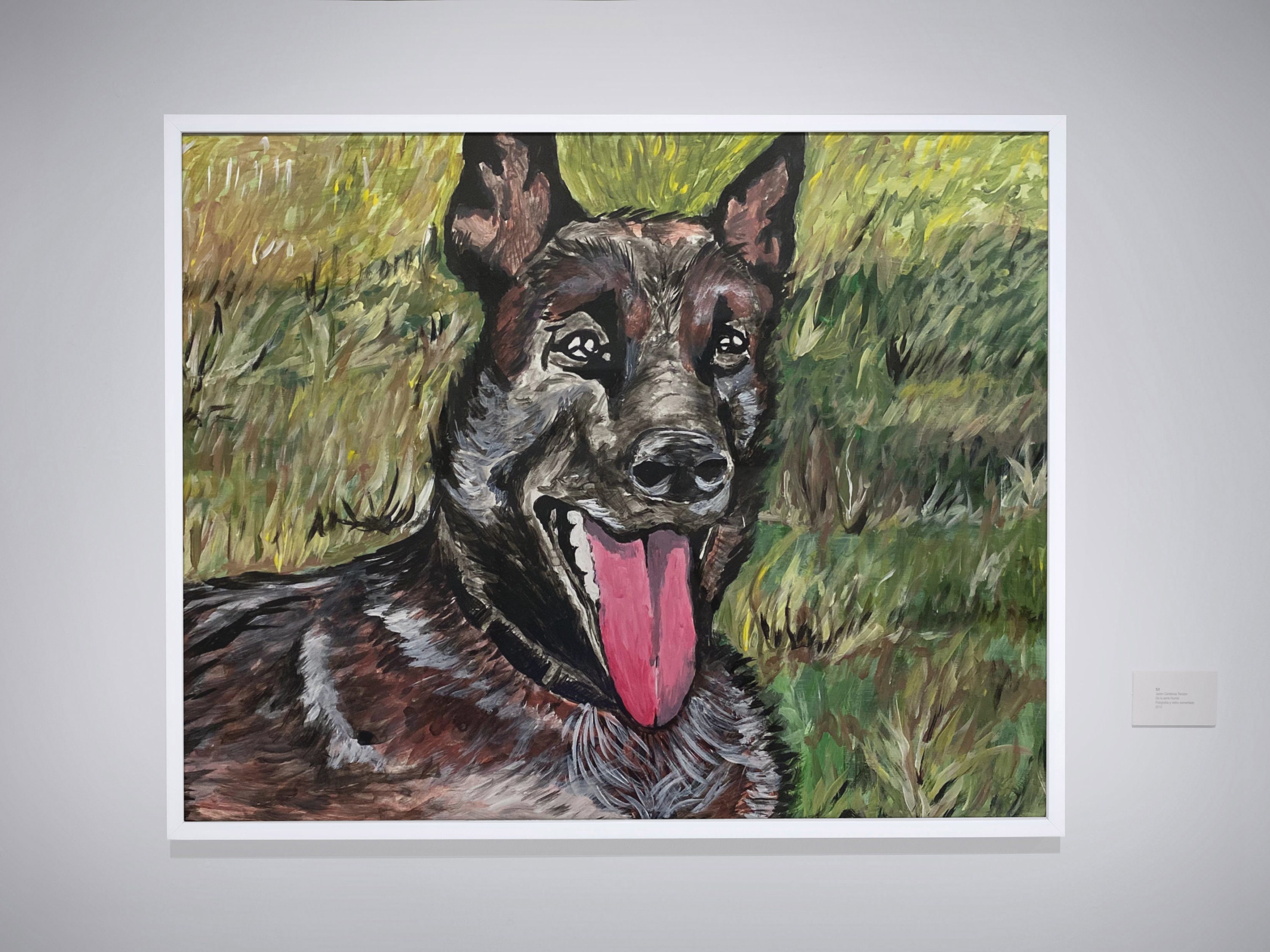 Hand Painted Custom Dog Portrait 8 X 10" , Pet Portrait, Dog Art, Dog ...