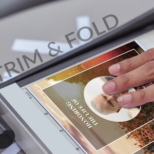 Red Poppy Funeral Program Template, Microsoft Word Funeral Program ...