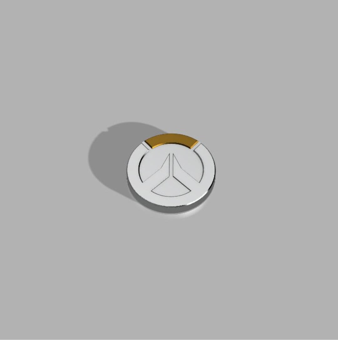3d Printable Overwatch Coin - Etsy