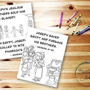 Bible Coloring Pages | Genesis | Set of 15 - Etsy