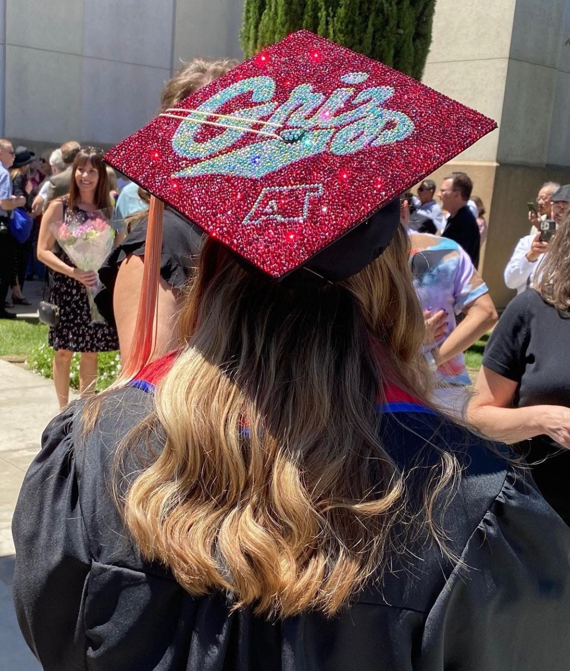 Graduation Cap Designs Rhinestones