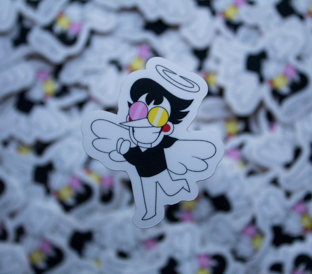 Spamton G. Spamton Angel Spam Mini Glossy Vinyl Sticker - Etsy
