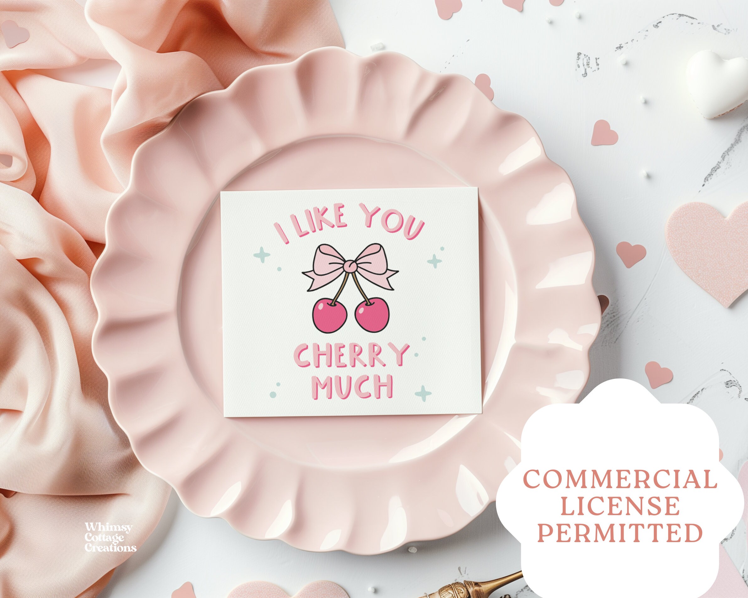 Coquette Cherries With Bows SVG and PNG Clipart Transparent PNG ...