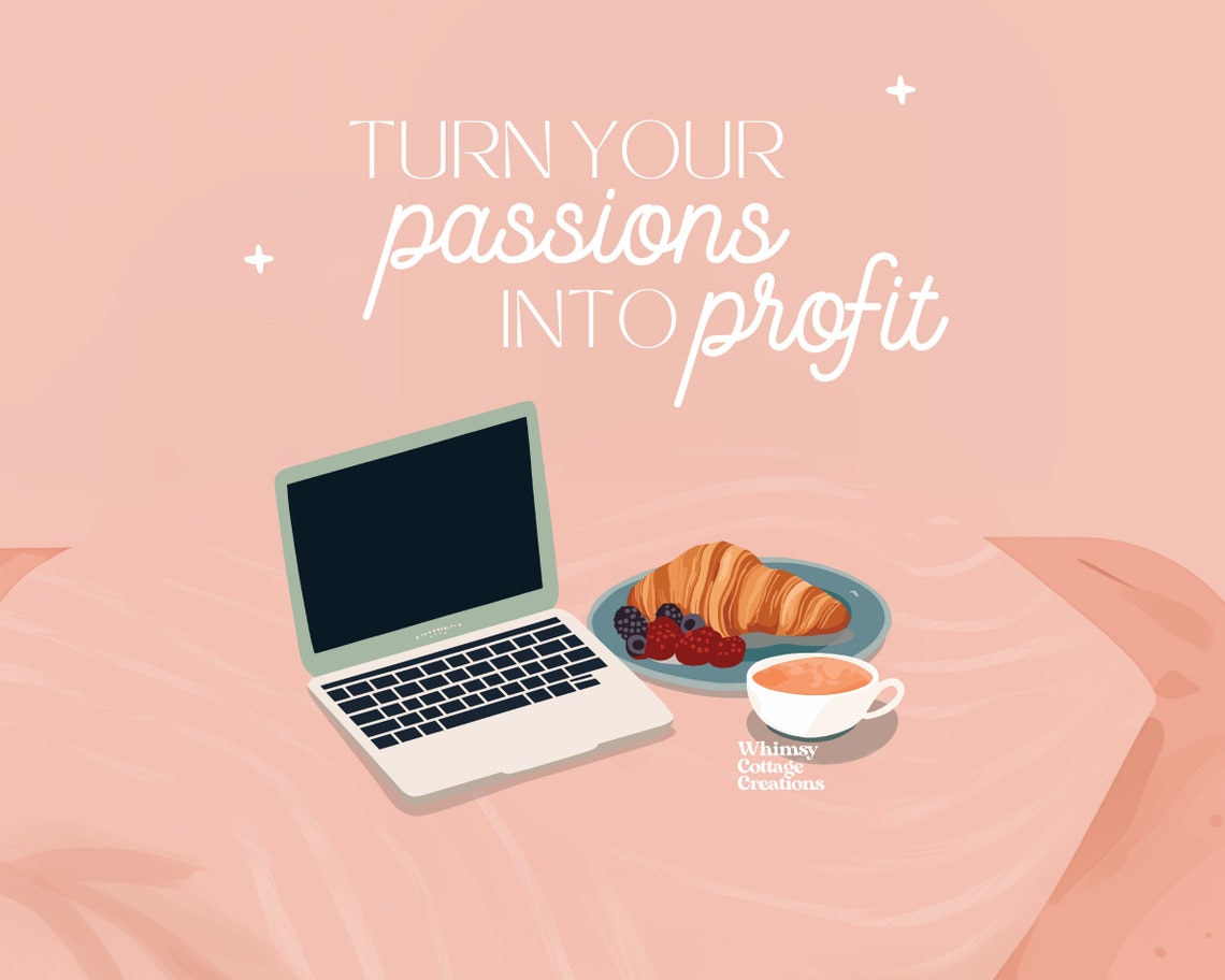 Business Posts Laptop Scene Canva Template Social Media Posts - Etsy