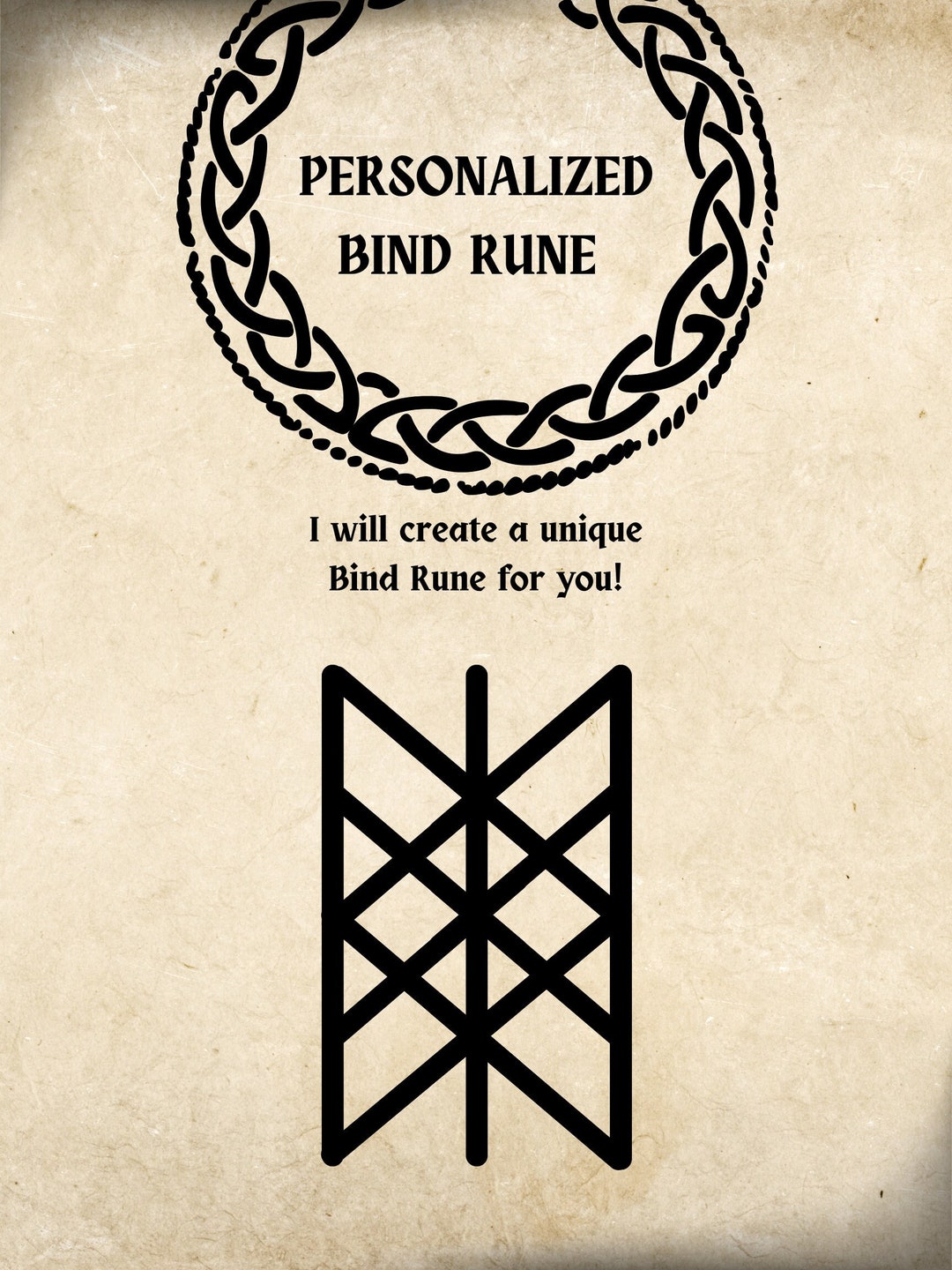 Personalized Viking Bind Rune Custom Bind Rune Custom - Etsy