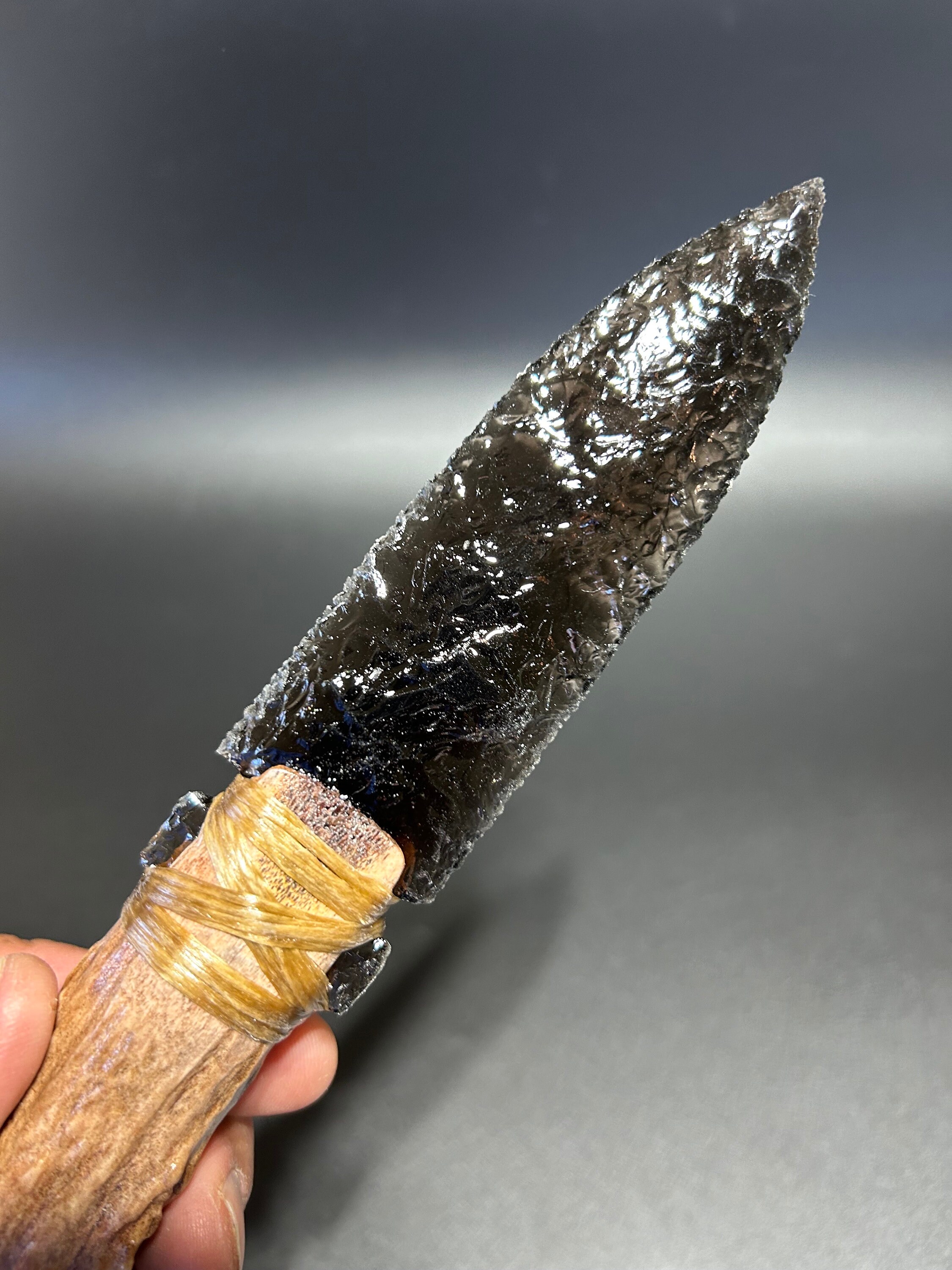 Native American Obsidian Knife - Etsy