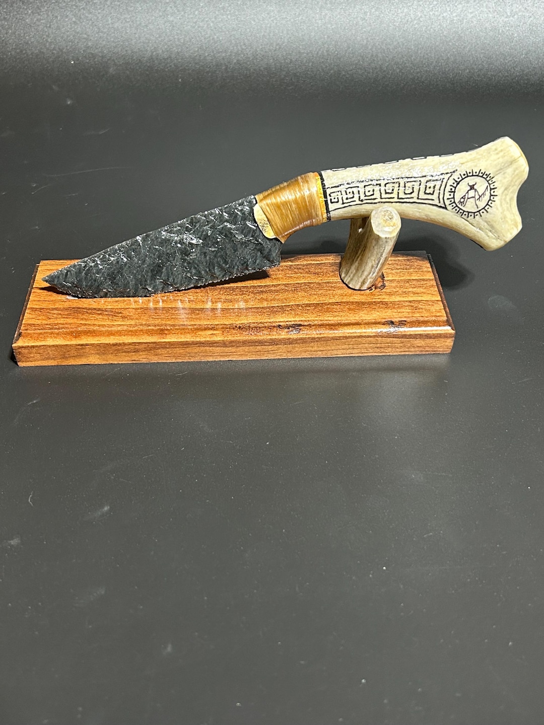 Native American Obsidian Blade Knife - Etsy